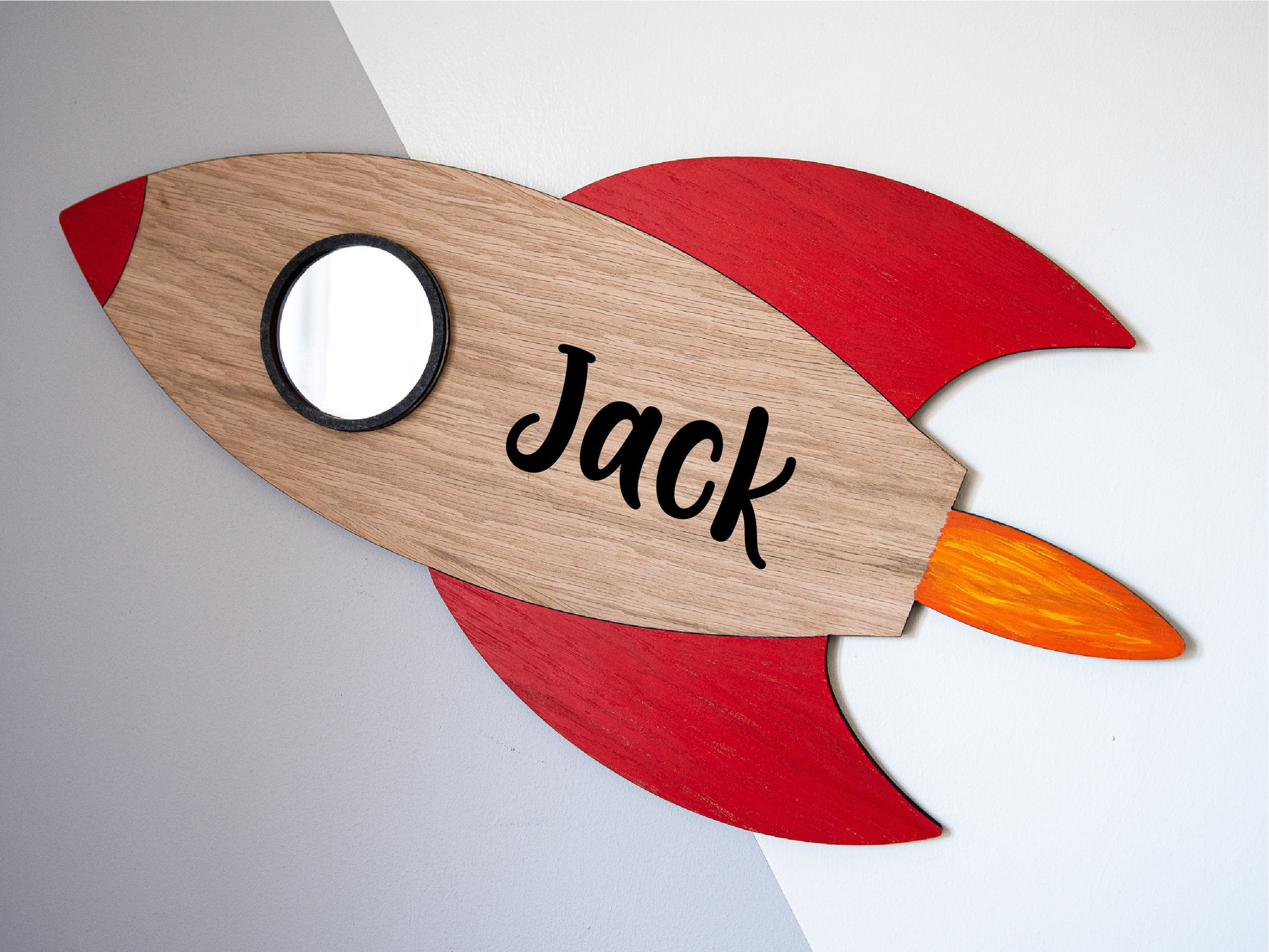 Personalised Rocket Name Sign – Maison Creations Ltd